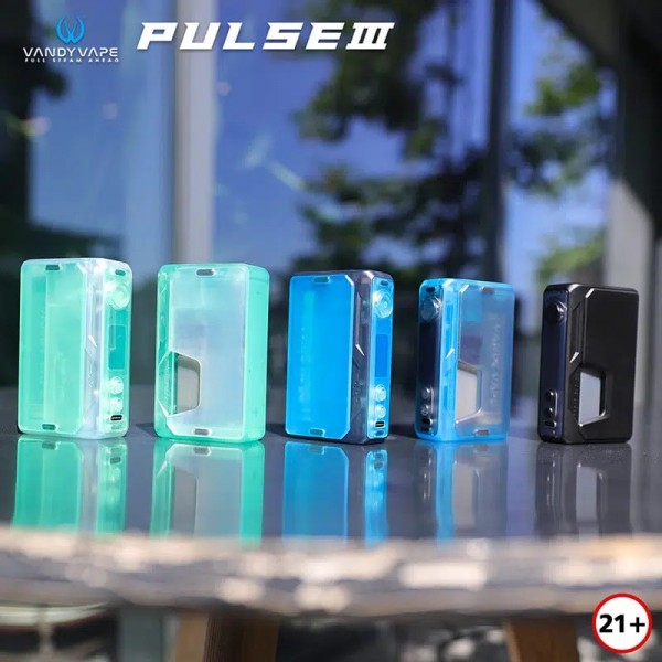 Vandy Vape Pulse V3 Mod, pulse iii, squonk, single 21700, single 18650, single battery